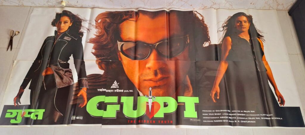 GUPT 6 Sheet bollywood poster - Bollywood Movie Posters